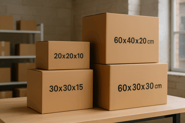 Guía completa de tamaños de cajas de cartón: medidas más usadas y cómo ...